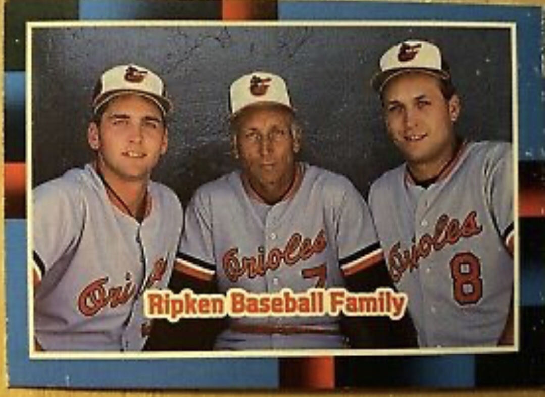Ripken Baseball Family (87)$27 – High Quality Baseball Cards